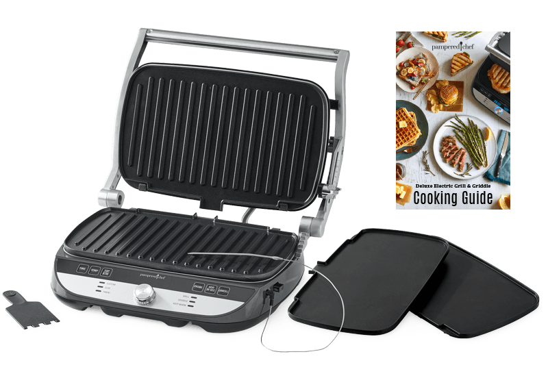 Deluxe Electric Grill & Griddle | Pampered Chef Canada Site
