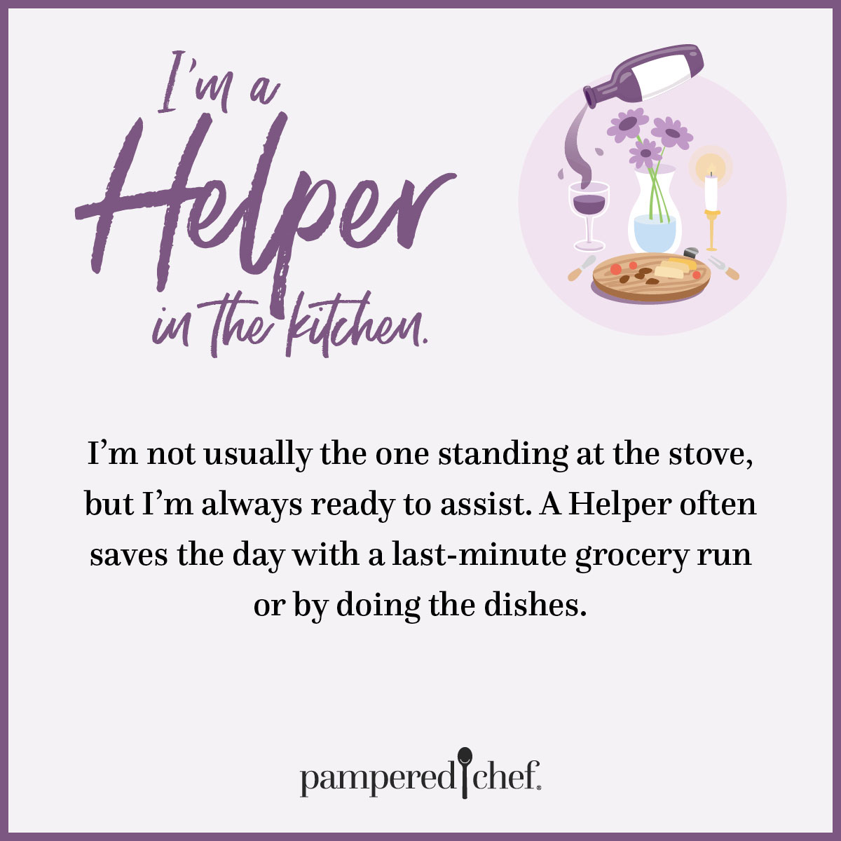 Cooking Personality: The Helper | What's Your Cooking Personality Type ...