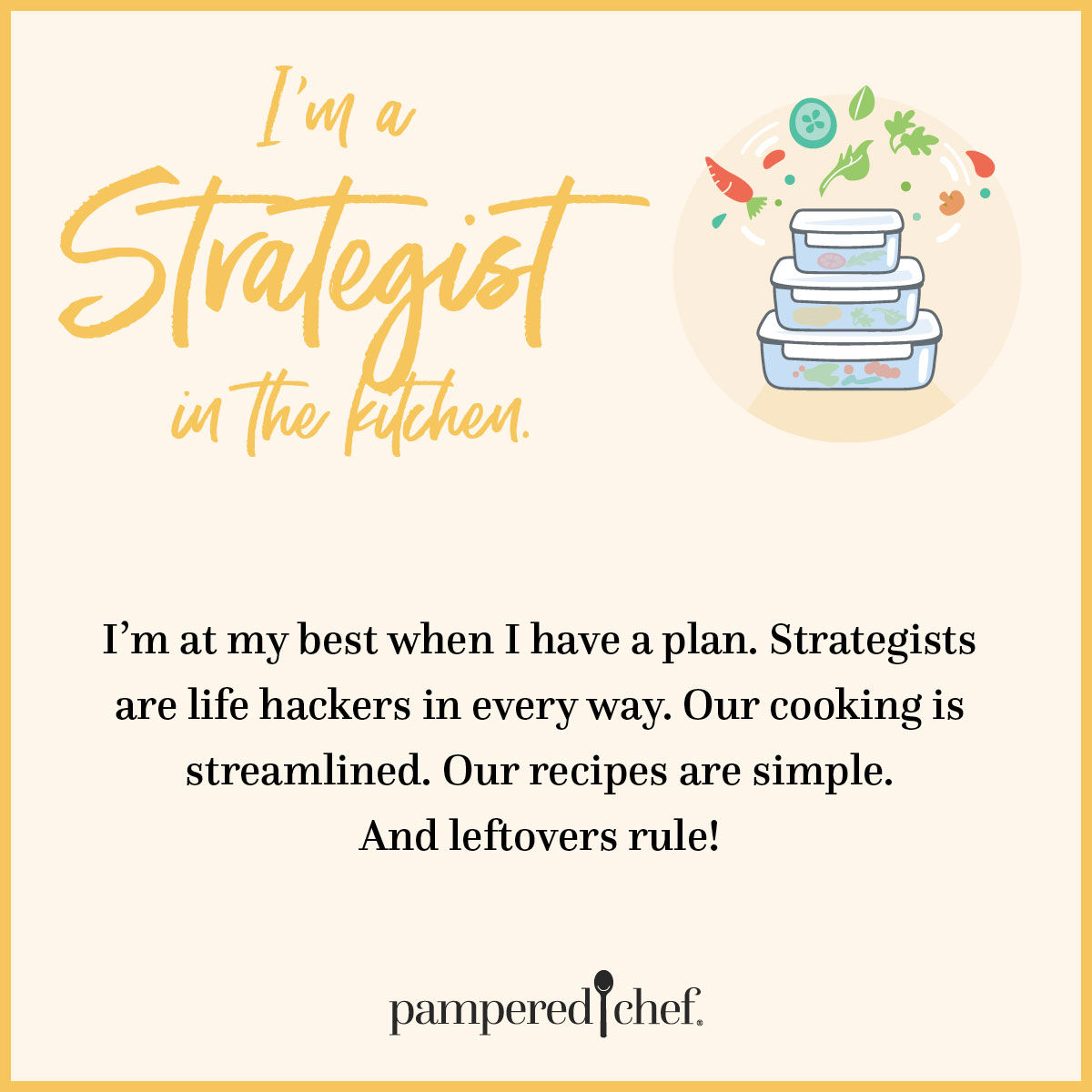 Cooking Personality: The Strategist | What's Your Cooking Personality ...